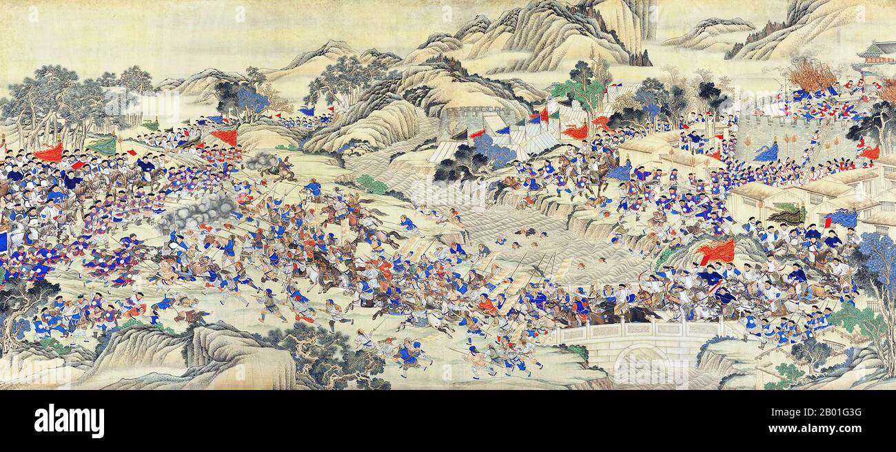 China: Qing forces regain the provincial city of Ruizhou (Taiping ...