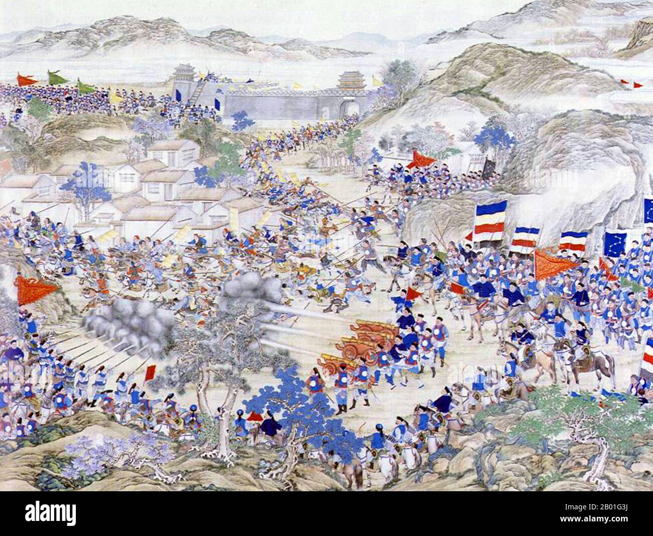 China: The Battle of Tongcheng (Taiping Rebellion, 1850-1864 ...