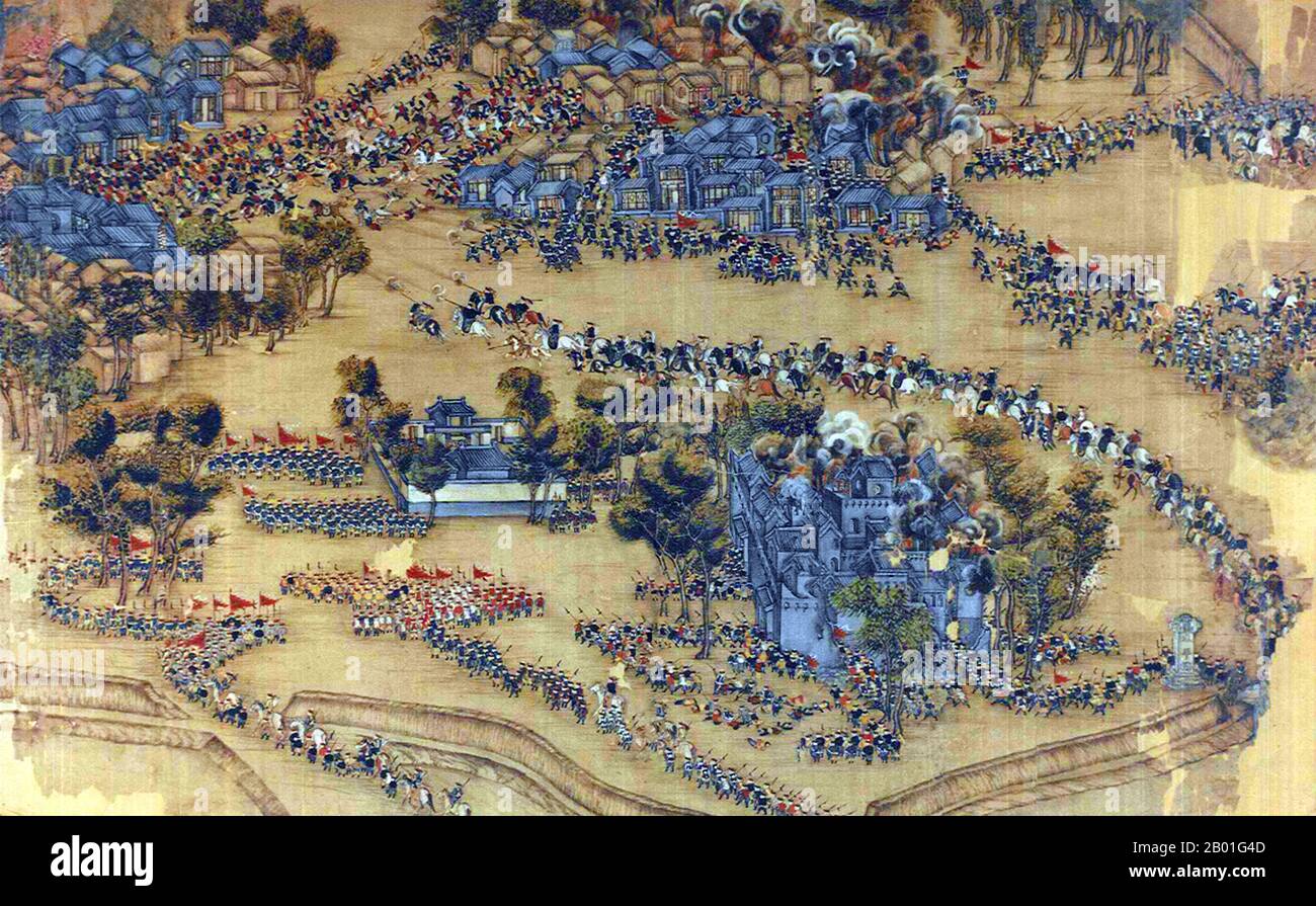 China: Taiping forces break through the Qing encirclement at Fucheng ...