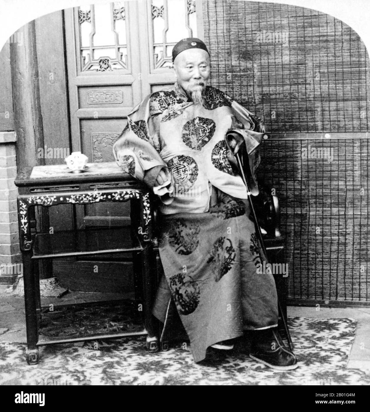 China: Li Hongzhang (15 February 1823 - 7 November 1901), Qing Dynasty ...