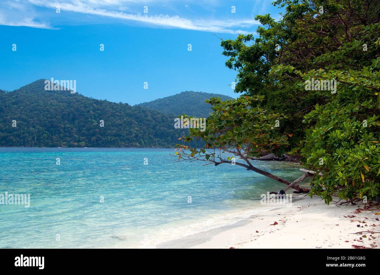 Thailand: Ko Yang, Ko Tarutao Marine National Park. Ko Yang is a tiny ...