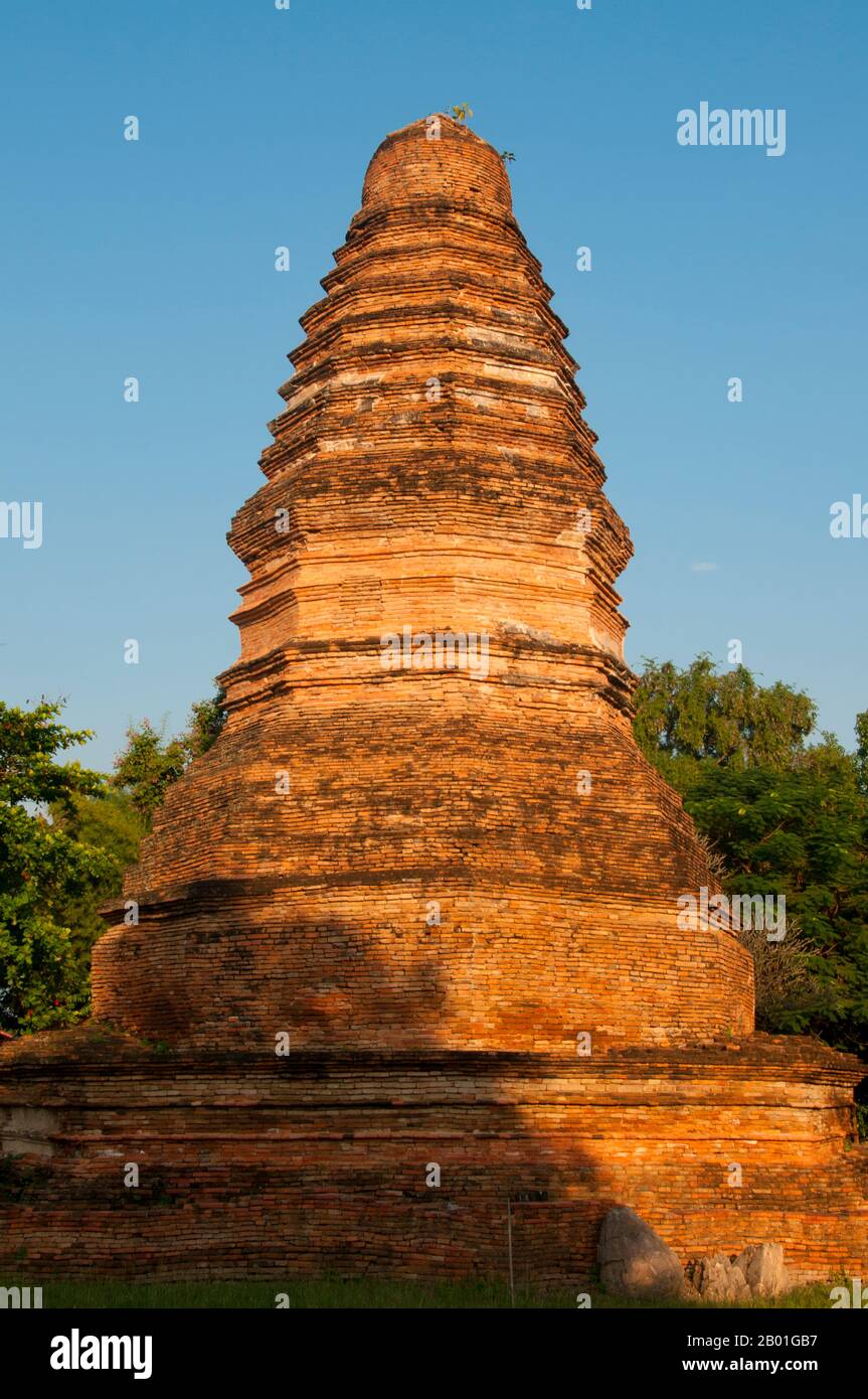 Thailand: Wat Klang Muang, Wiang Tha Kan, Chiang Mai Province. Wiang ...
