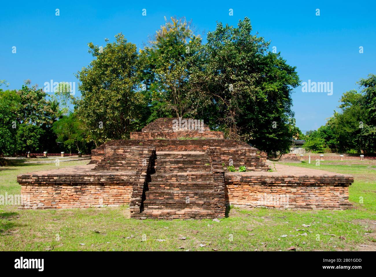 Thailand: Wat Phrajao Kham, Wiang Tha Kan, Chiang Mai Province. Wiang ...