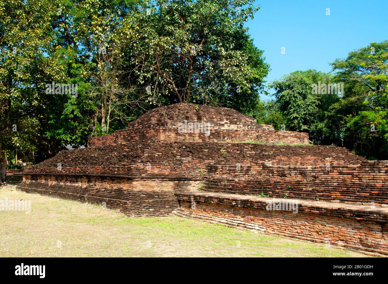 Thailand: Wat Phrajao Kham, Wiang Tha Kan, Chiang Mai Province. Wiang ...
