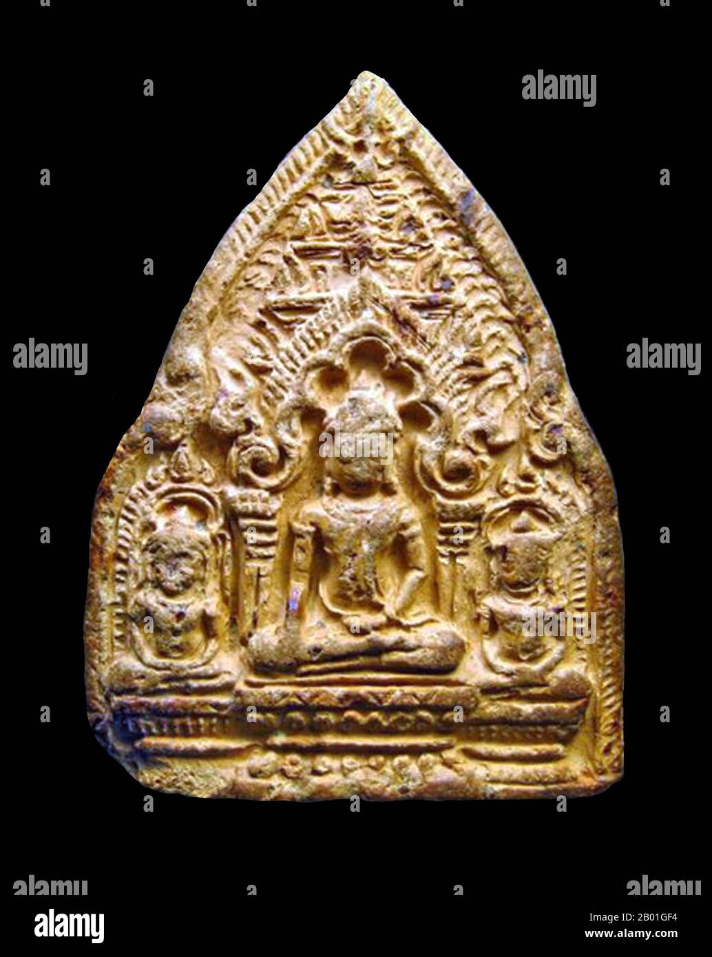 Thailand: Terracotta Buddha amulet or 'Phra Pim', Wiang Tha Kan, Chiang ...