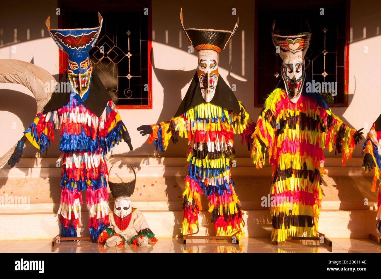 Thailand: Phi Ta Khon figures at the Dan Sai Phi Ta Khon Folk Museum, Dan Sai, Loei Province ...