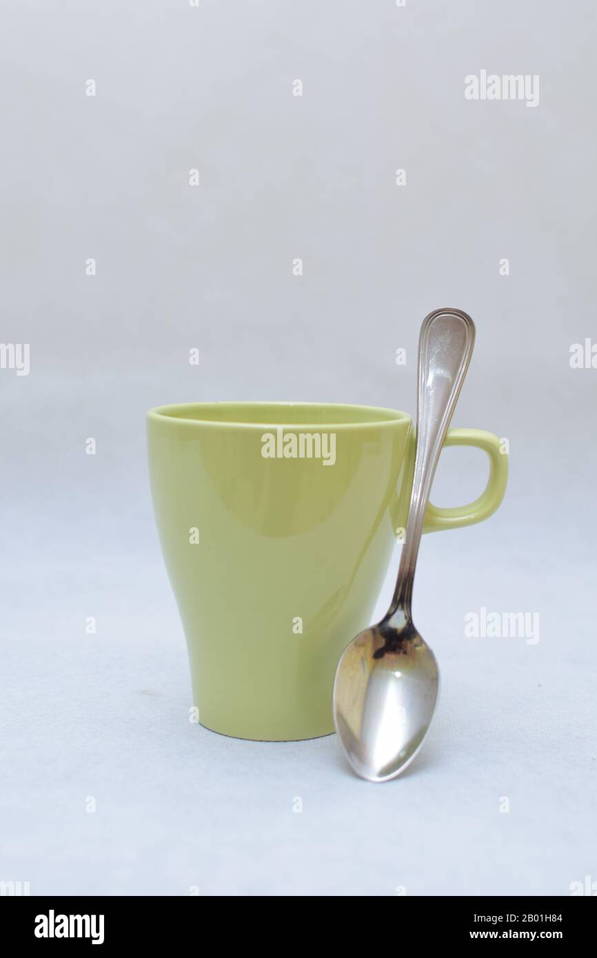 Mockup set of colorful Tea or coffee ceramic mug. template for branding ...