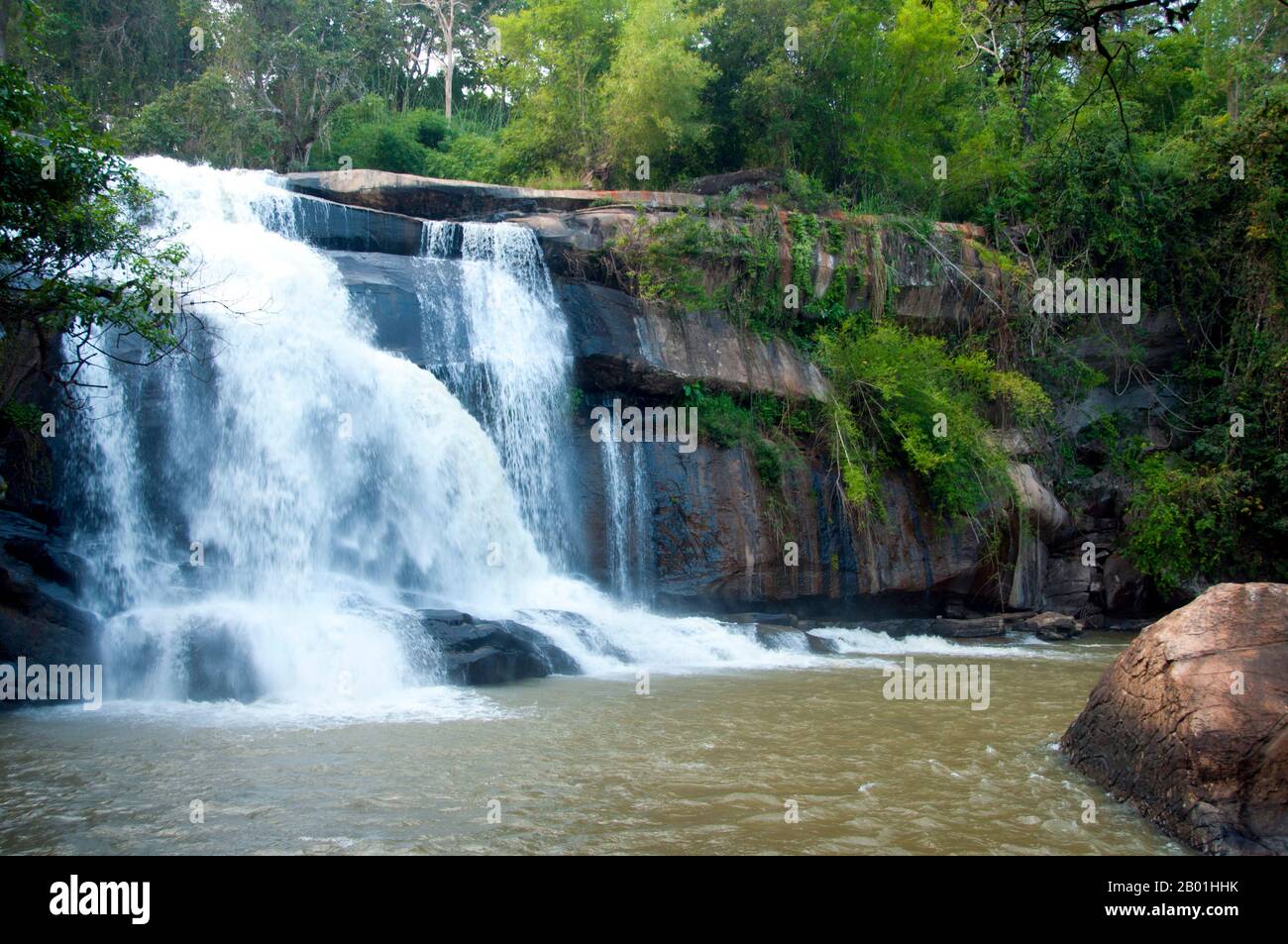 Thailand: Tat Huang Waterfall (Namtok Nam Hueang), also known as the ...
