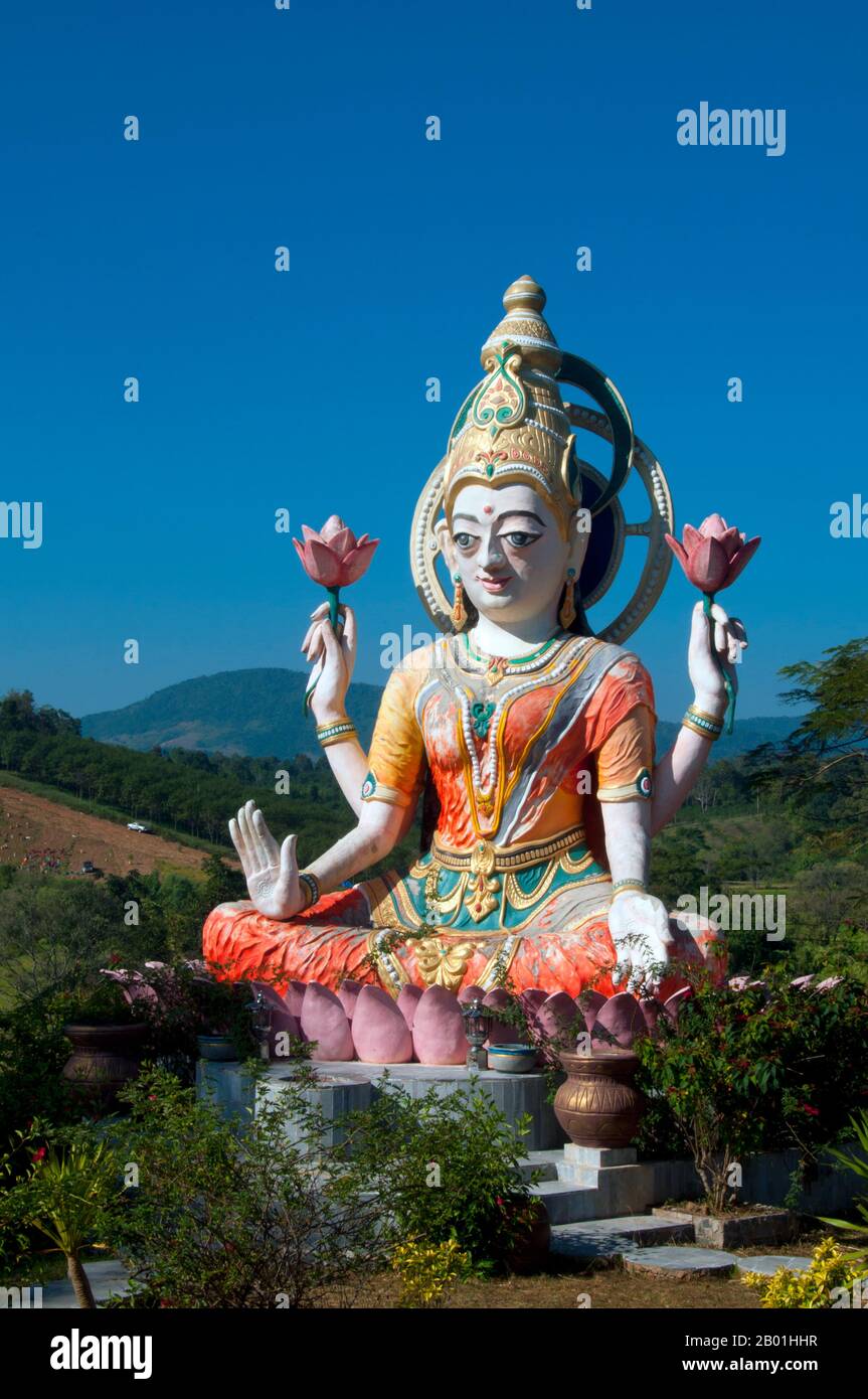 Thailand: Buddha image at Suan Pa Chana Nakhon, Loei Province. Loei ...