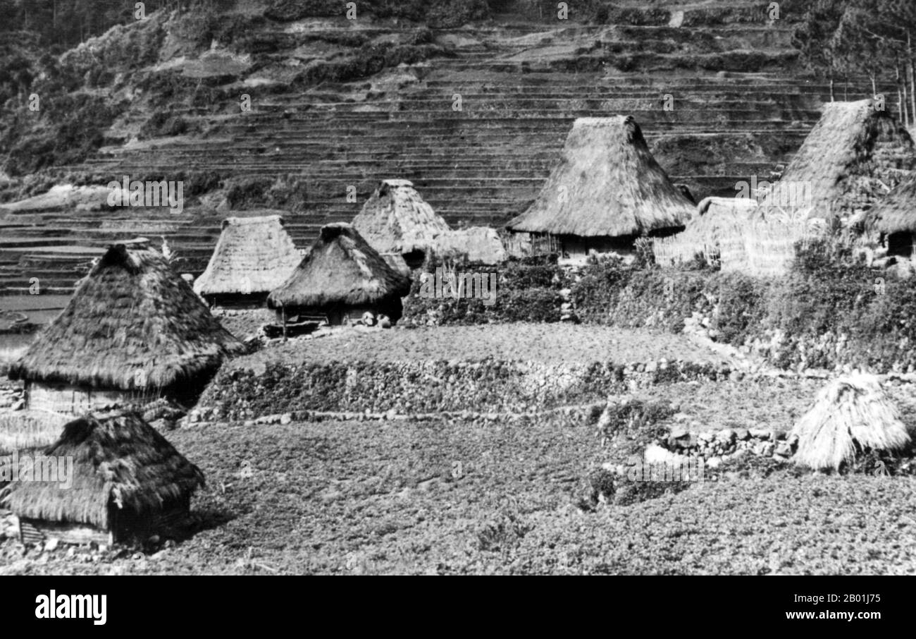 Ifugao philippine Black and White Stock Photos & Images - Alamy