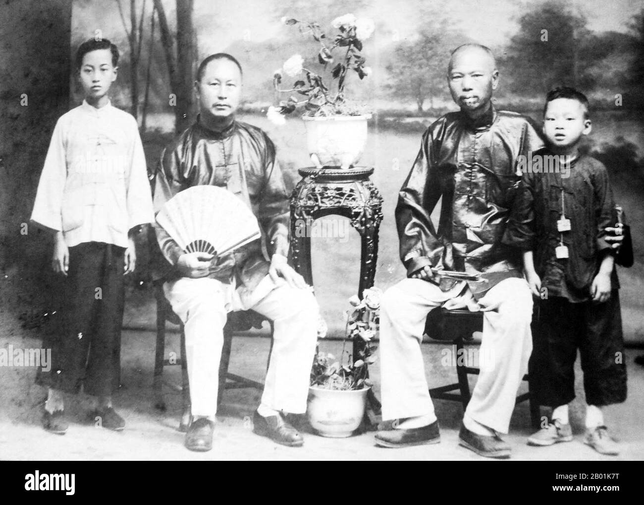 Peranakan community Black and White Stock Photos & Images - Alamy