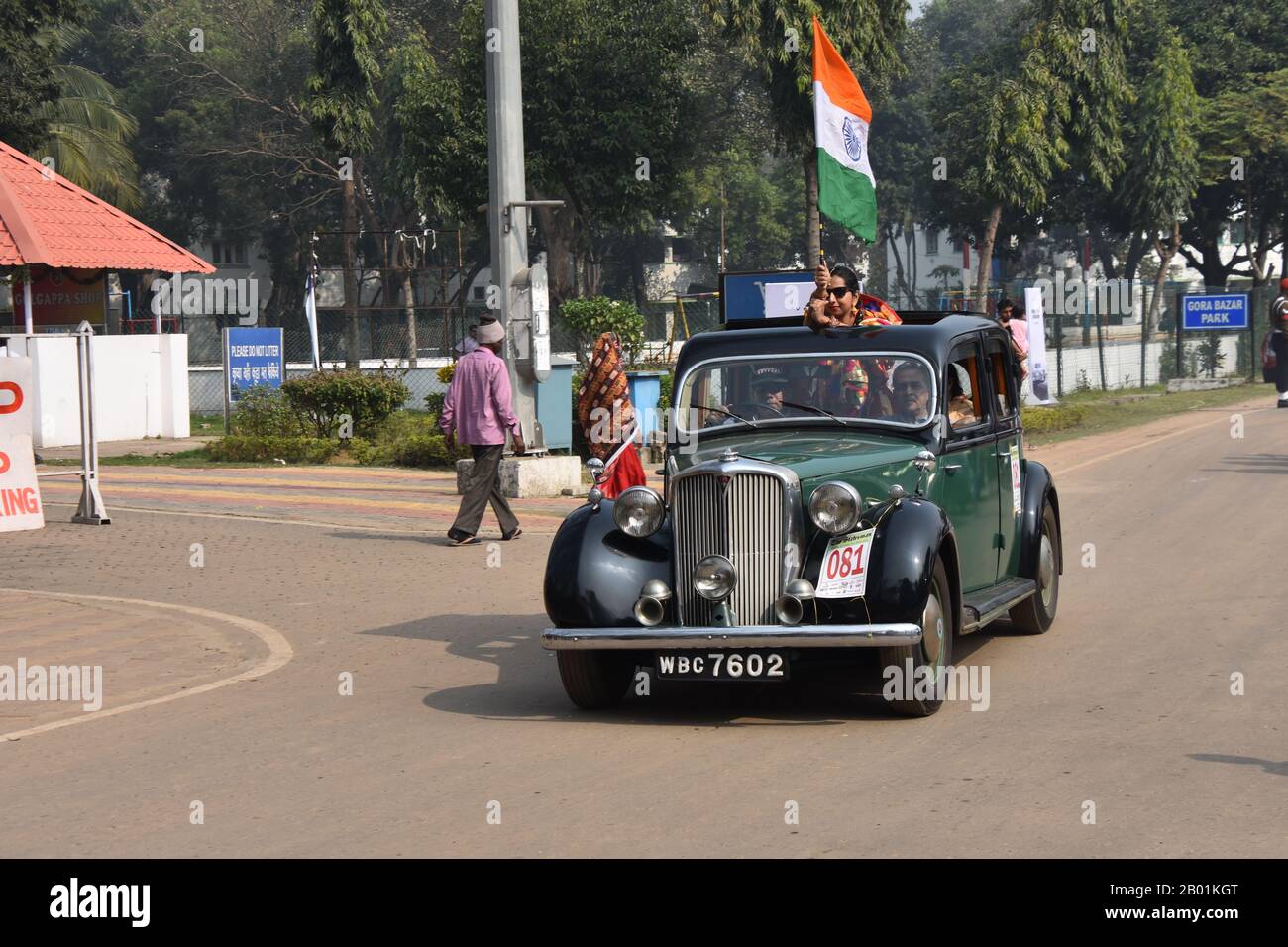 1948 Rover 60 car with 14 hp and 4 cylinder engine. India WBC 7602 ...
