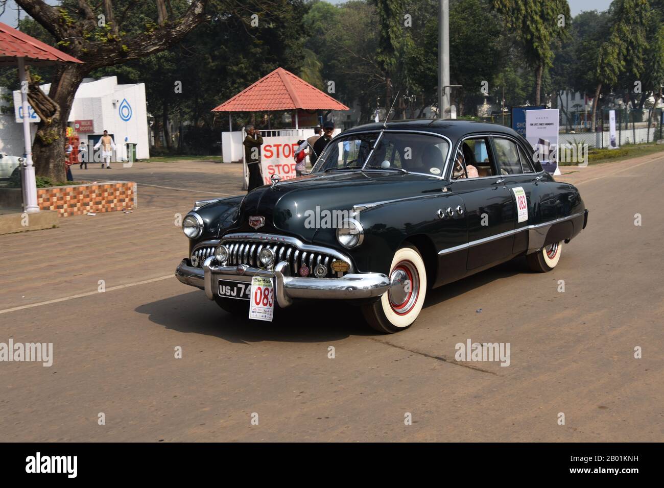 1949 Buick Super Eight car with 33.6 hp and 8 cylinder engine. India ...