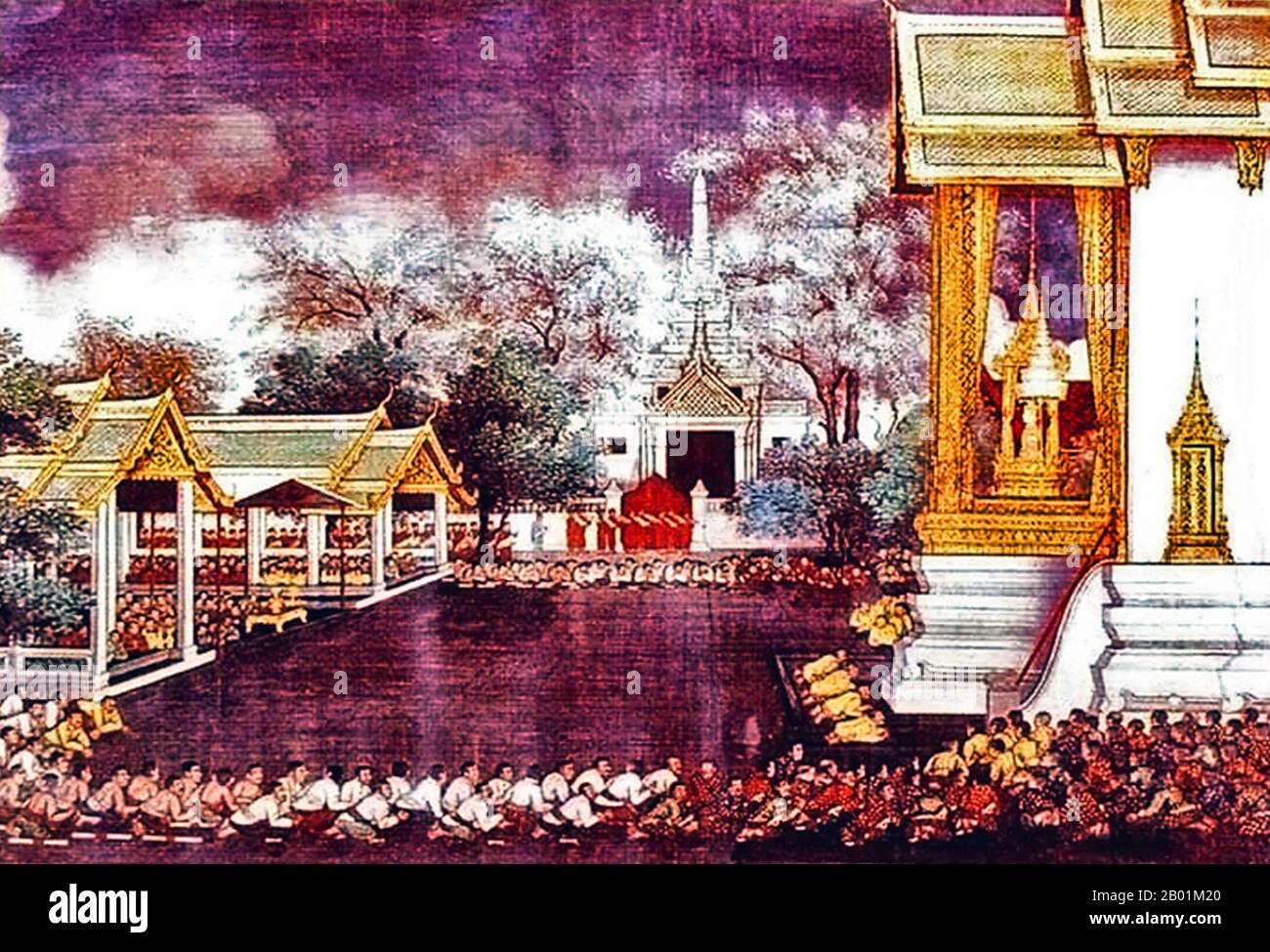 Thailand: Taksin the Great (17 April 1734 - 7 April 1782) enthroned as ...