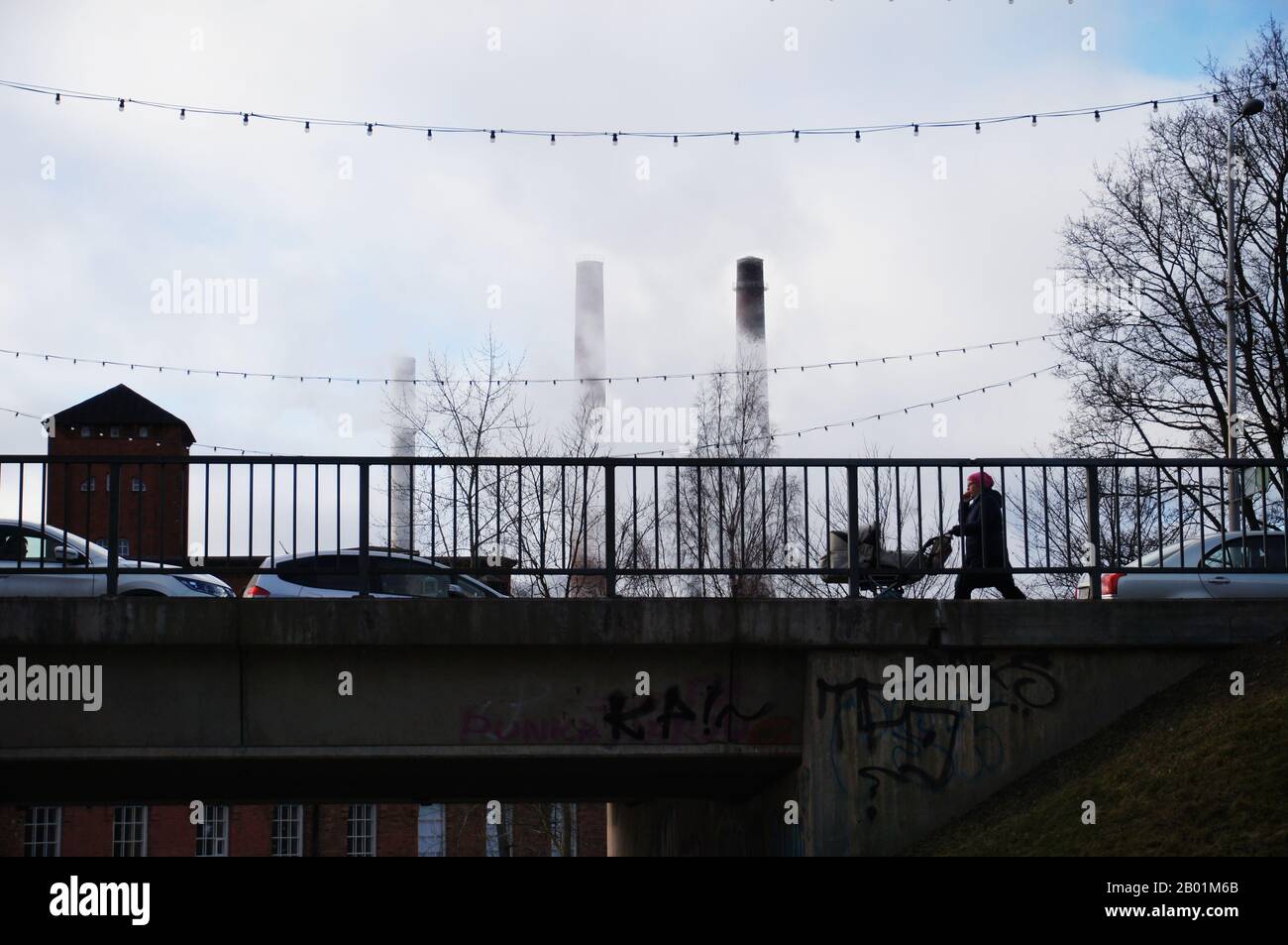 Mill chimneys hi-res stock photography and images - Alamy