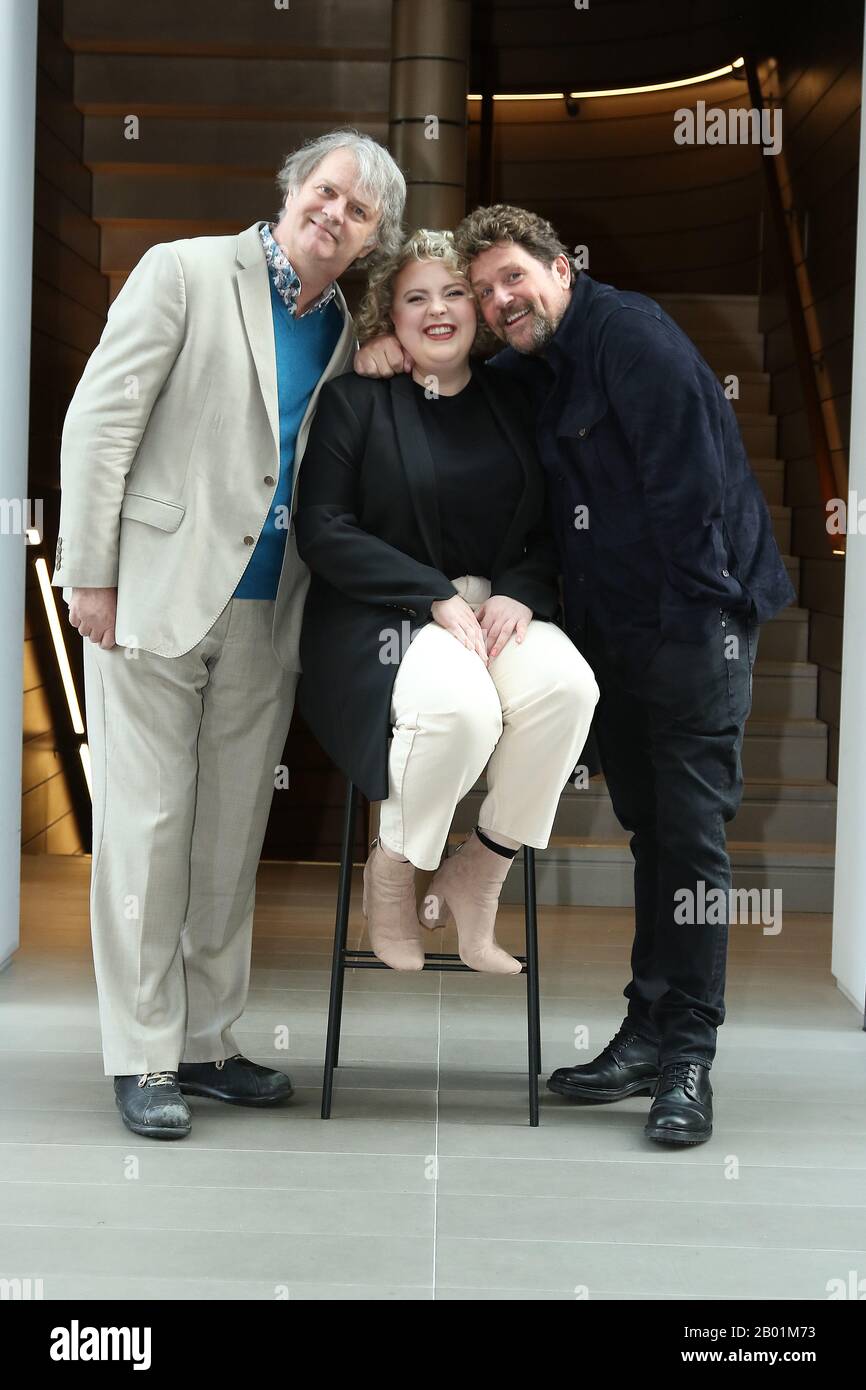 Paul Merton, Lizzie Bea and Michael Ball, Hairspray - Photo Call ...