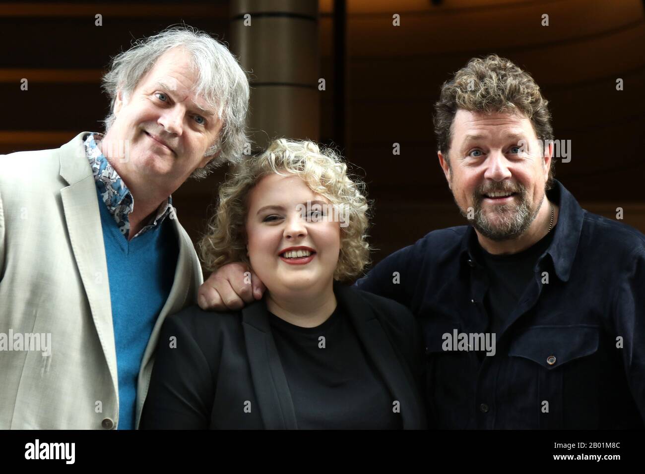 Paul Merton, Lizzie Bea and Michael Ball, Hairspray - Photo Call ...