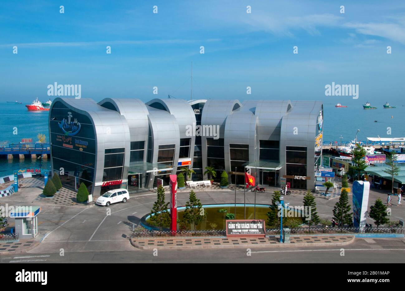 Vietnam: Hydrofoil Ferry Station, Vung Tau, Ba Ria-Vung Tau Province ...