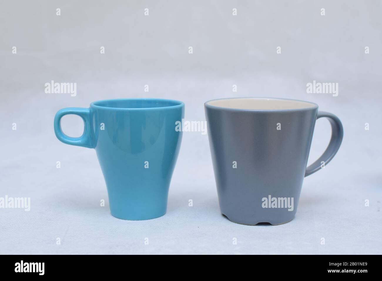 Mockup set of colorful Tea or coffee ceramic mug. template for branding ...