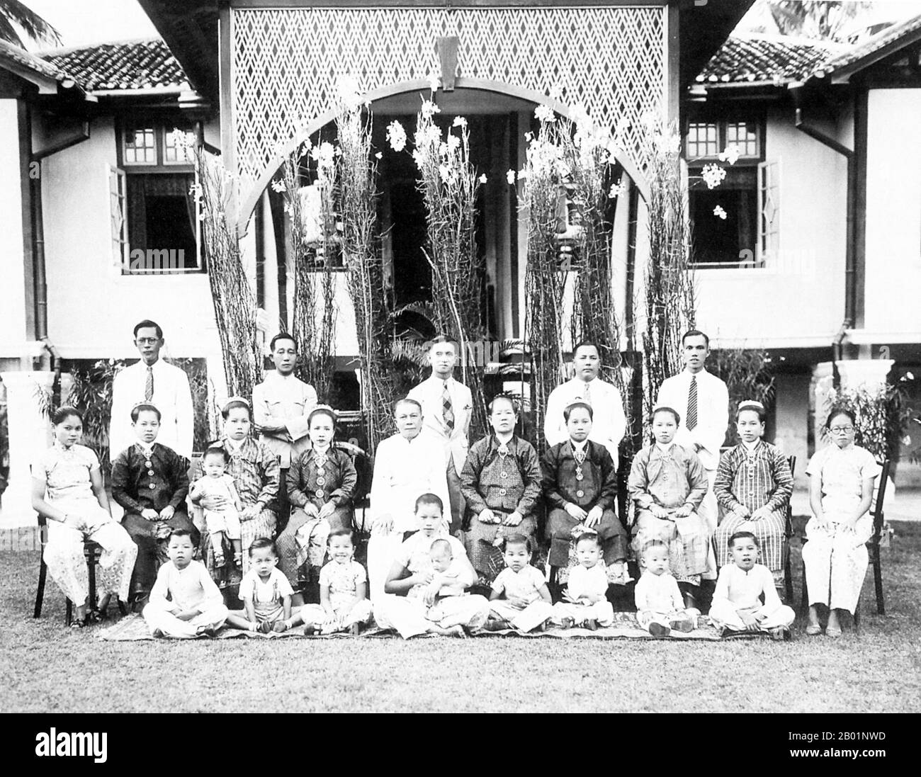 Peranakan community Black and White Stock Photos & Images - Alamy