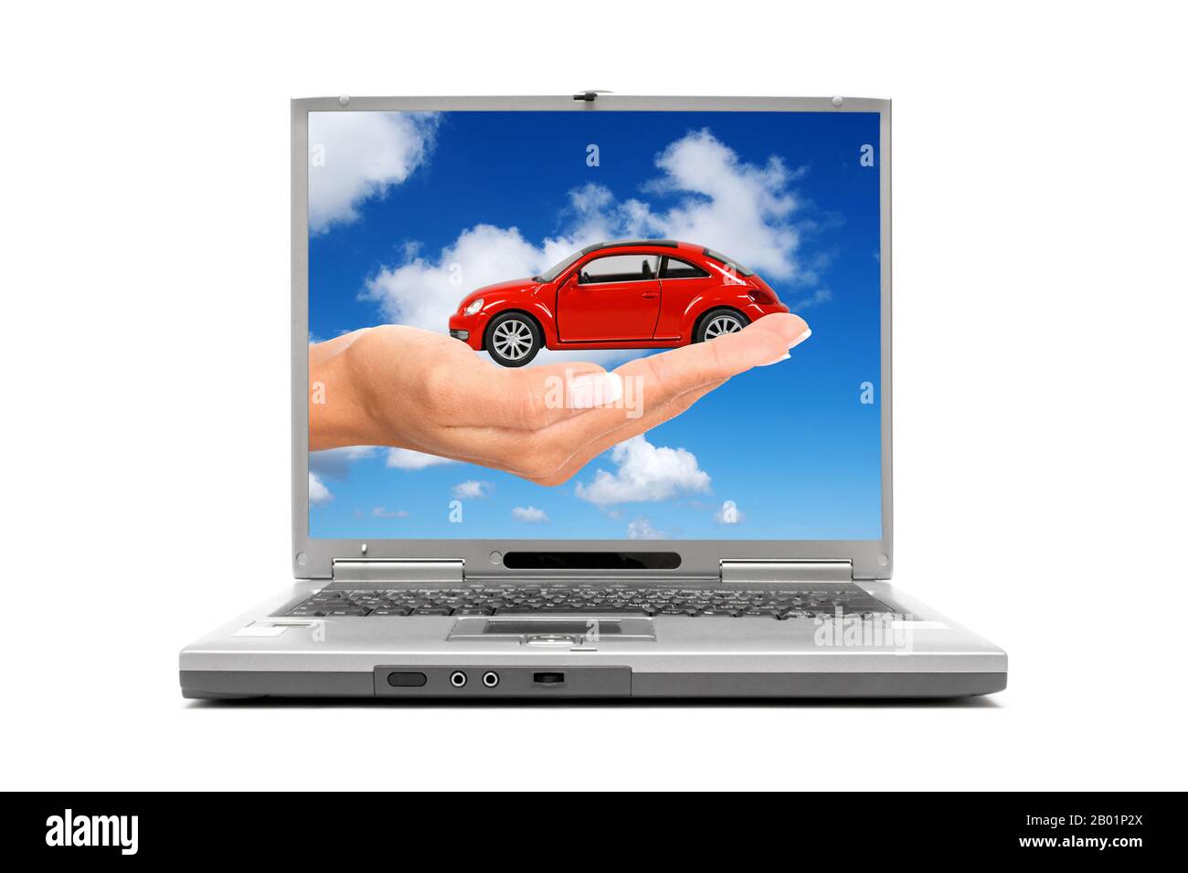 Laptop in vehicle hi-res stock photography and images - Alamy