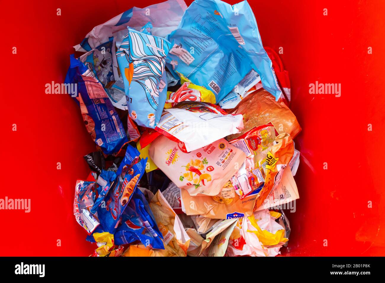 Crisp Packet Waste High Resolution Stock Photography and Images - Alamy