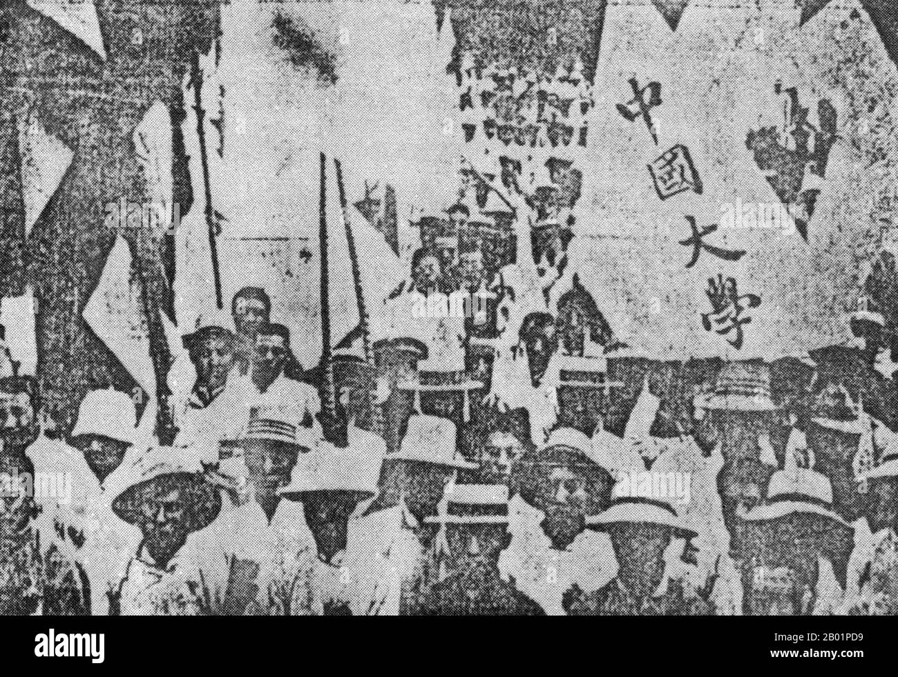 China 1919 student demonstrations hi-res stock photography and images ...