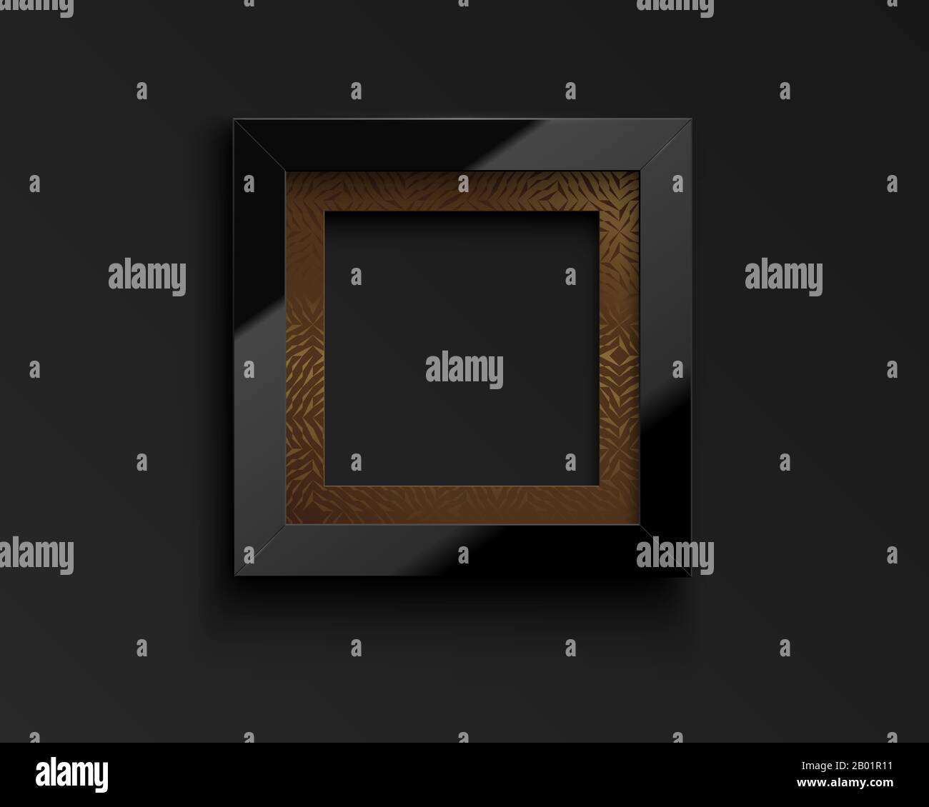 Black photo studio backdrop Stock Vector Images - Alamy