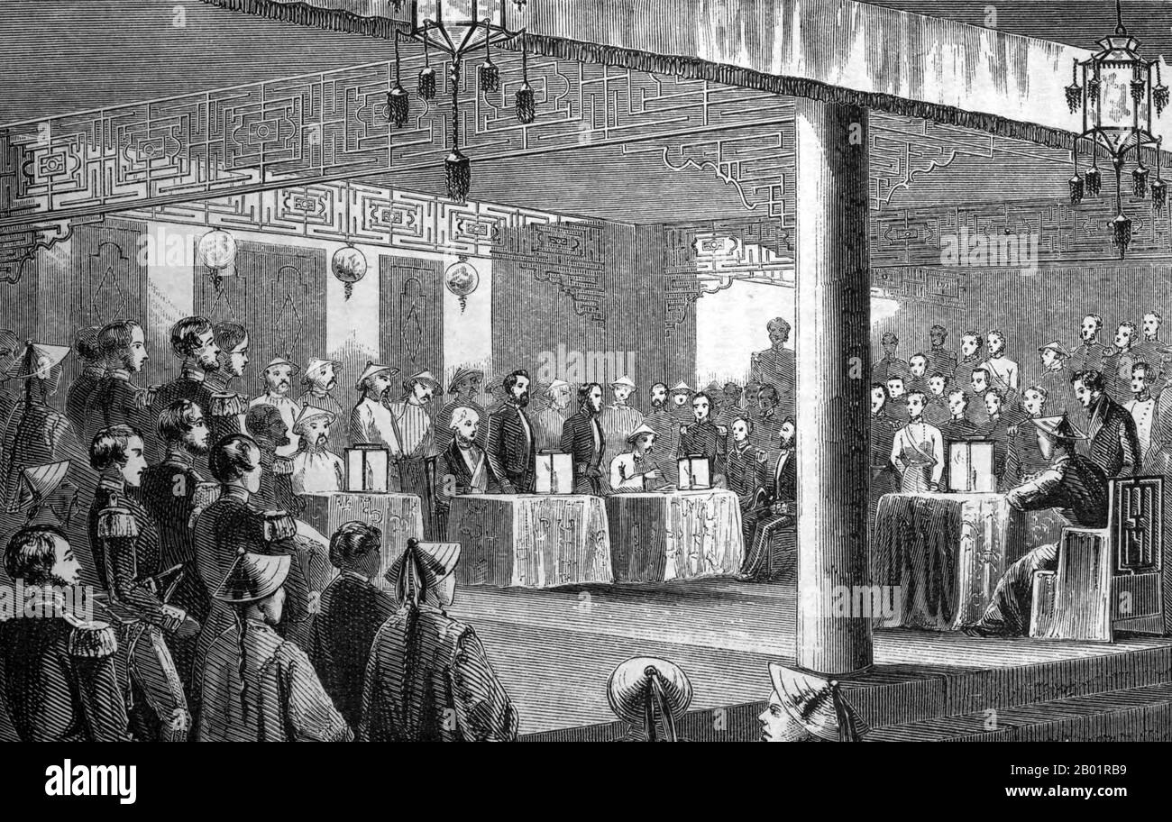 Opium War And China Black and White Stock Photos & Images - Alamy