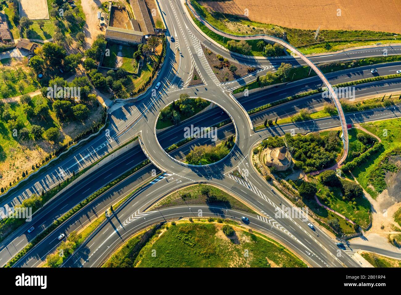 Highway interchange hi-res stock photography and images - Alamy