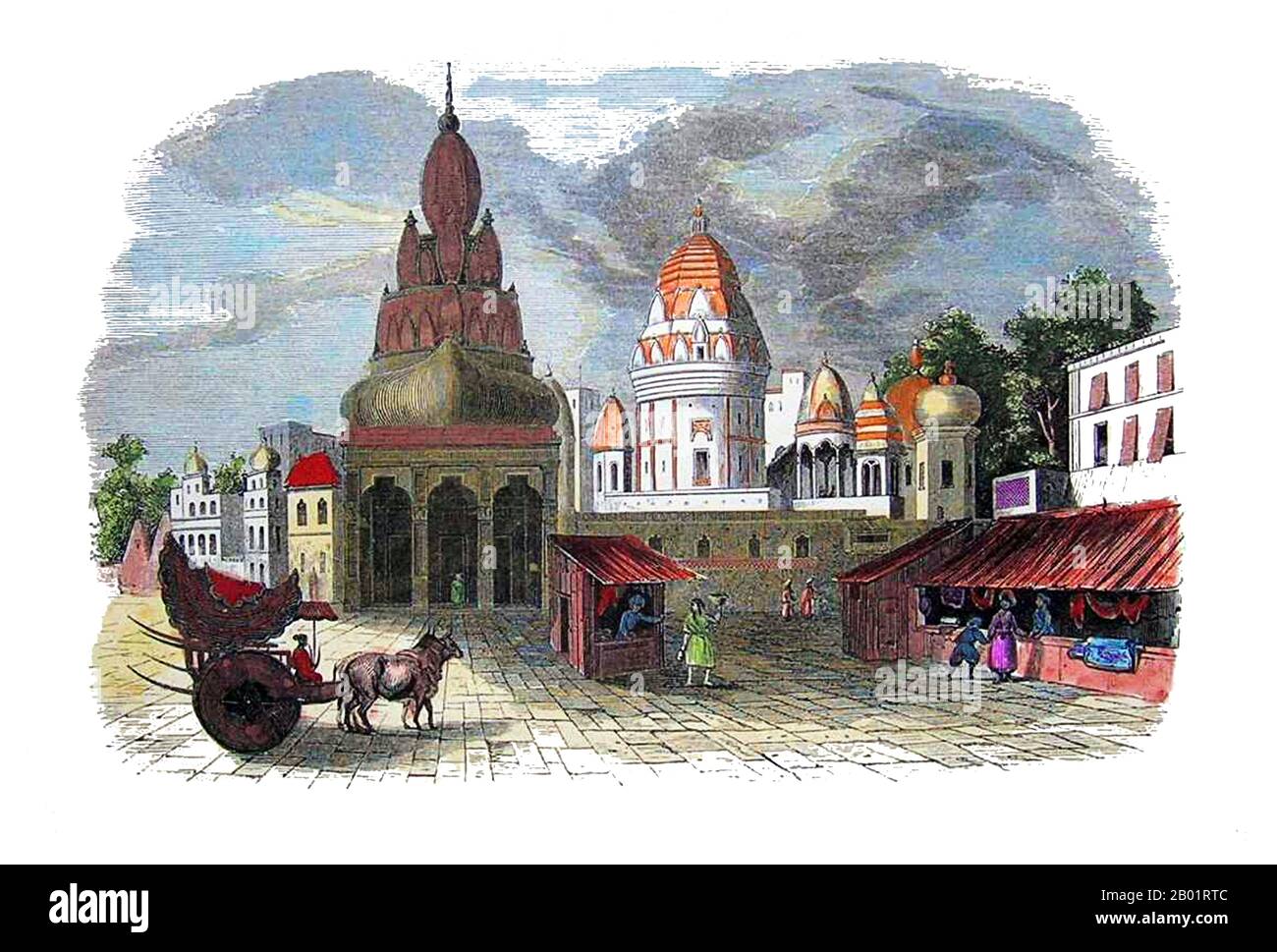 Varanasi ganges ghat Cut Out Stock Images & Pictures - Alamy