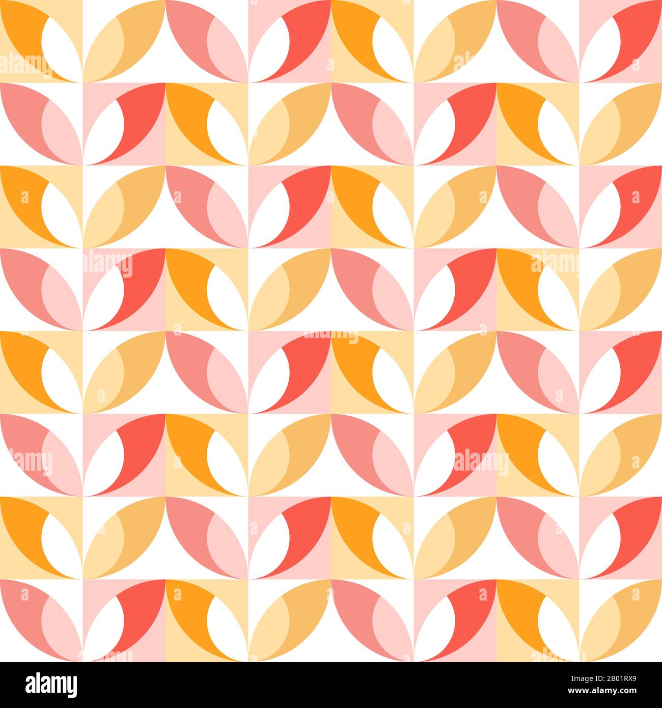 Geometric natural-inspired design. Timeless seamless pattern for ...