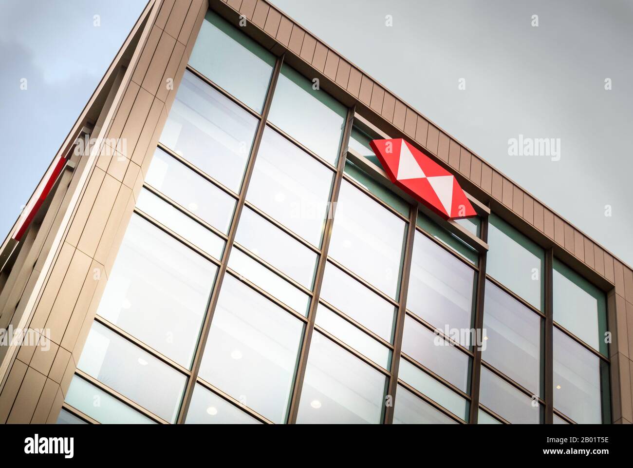 HSBC New Sheffield HQ Building and Logo Stock Photo - Alamy