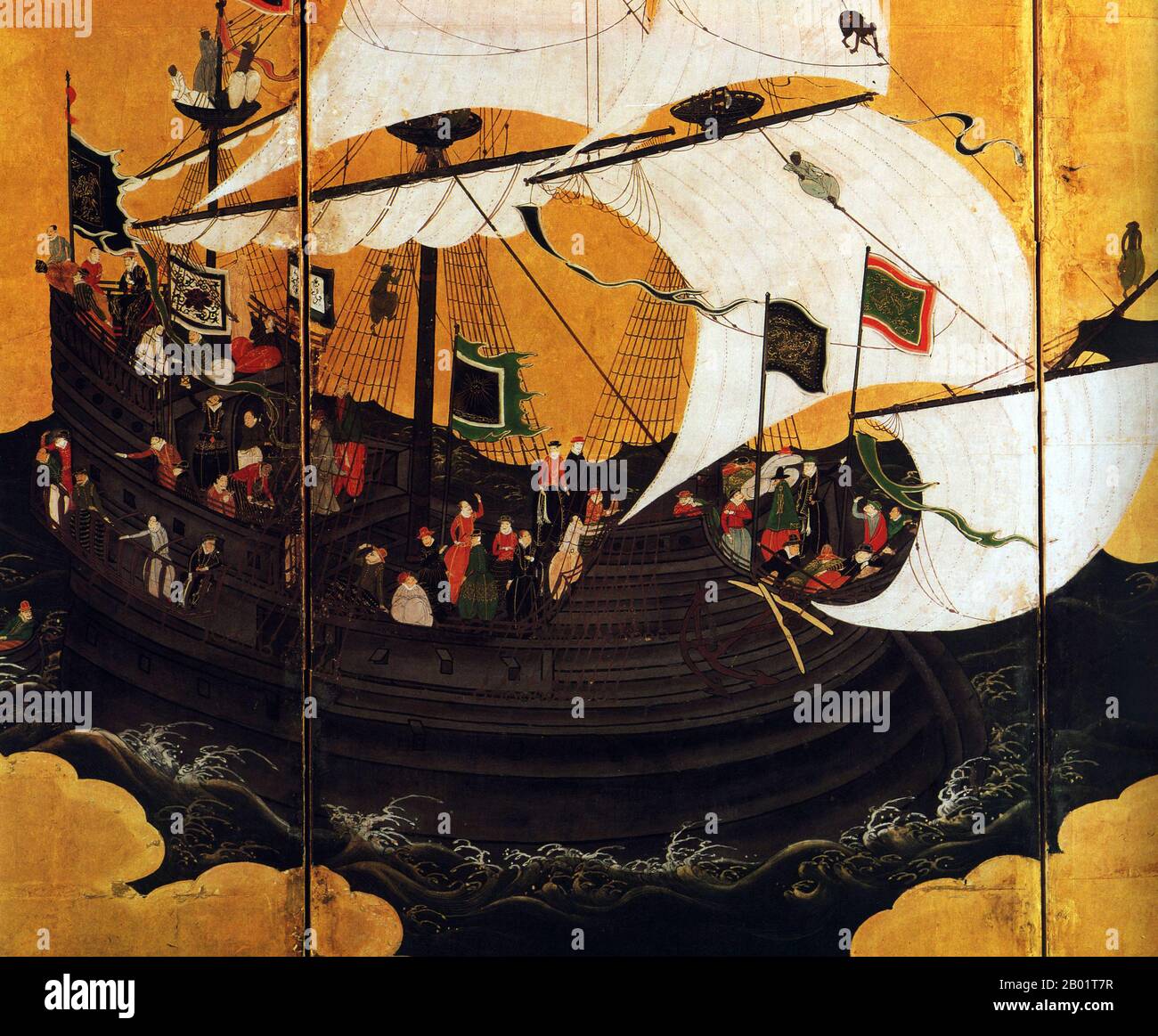 Southern barbarians come to trade hi-res stock photography and images ...