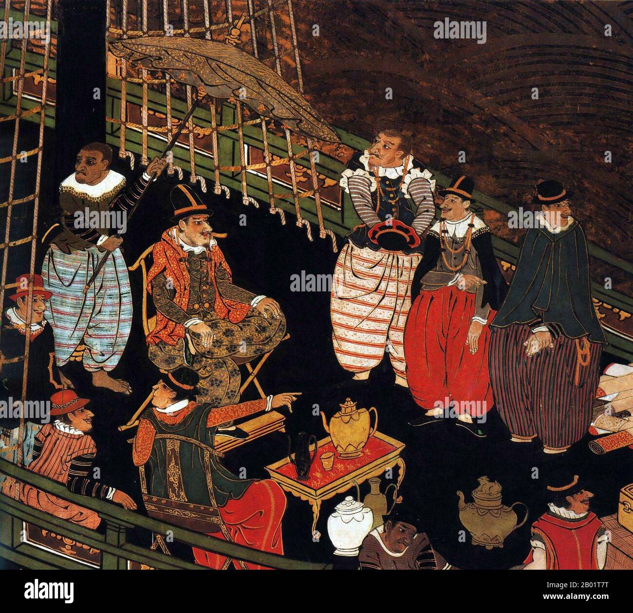 Nanban screen hi-res stock photography and images - Alamy