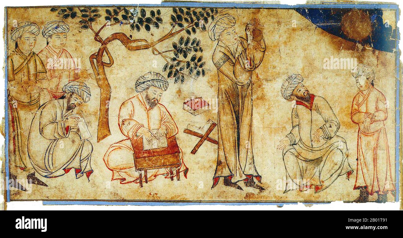 History of the world by rashid al din hi-res stock photography and ...