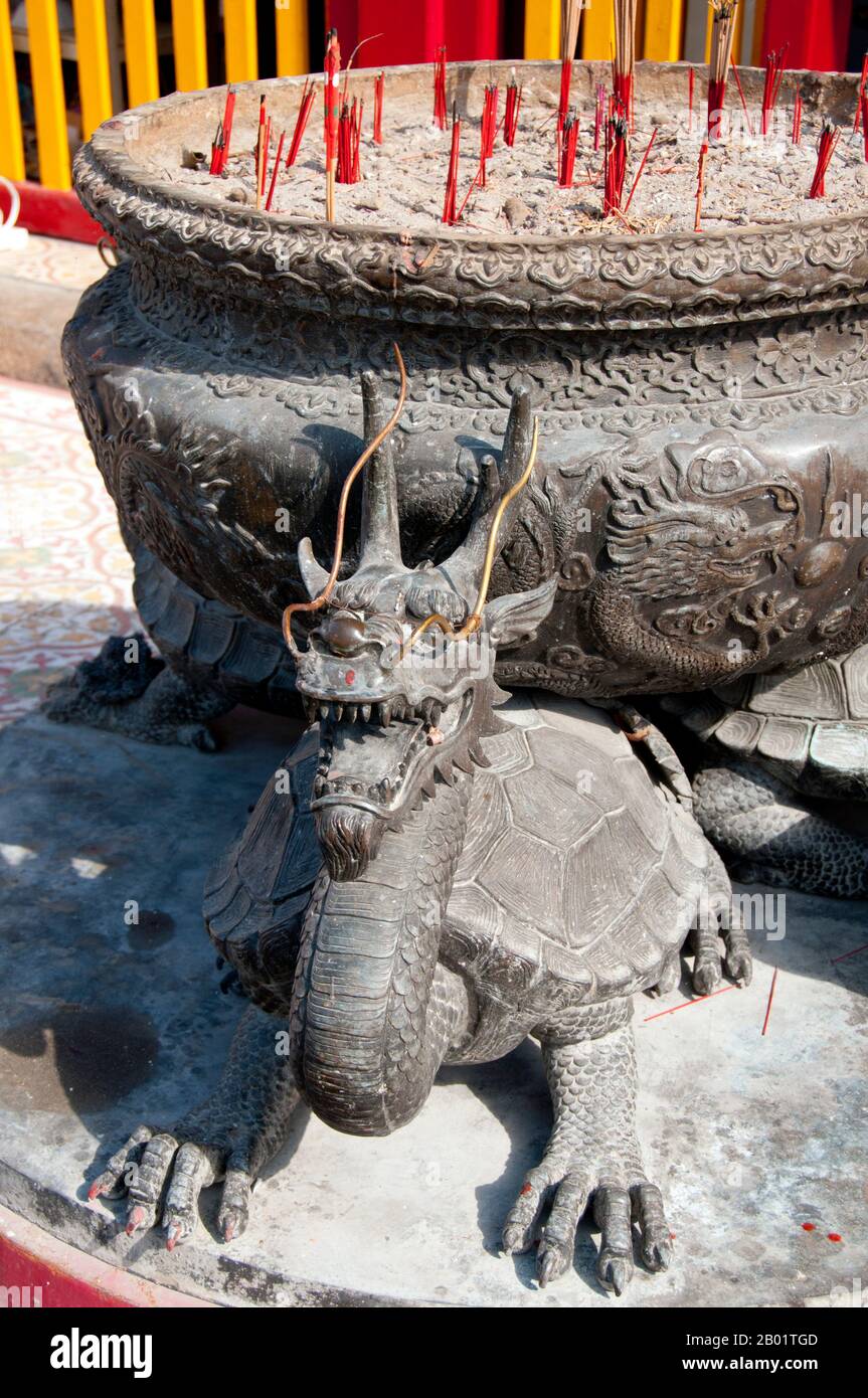 Thailand: Incense burner, San Jao Lim Ko Niaw also known as Leng Chu ...