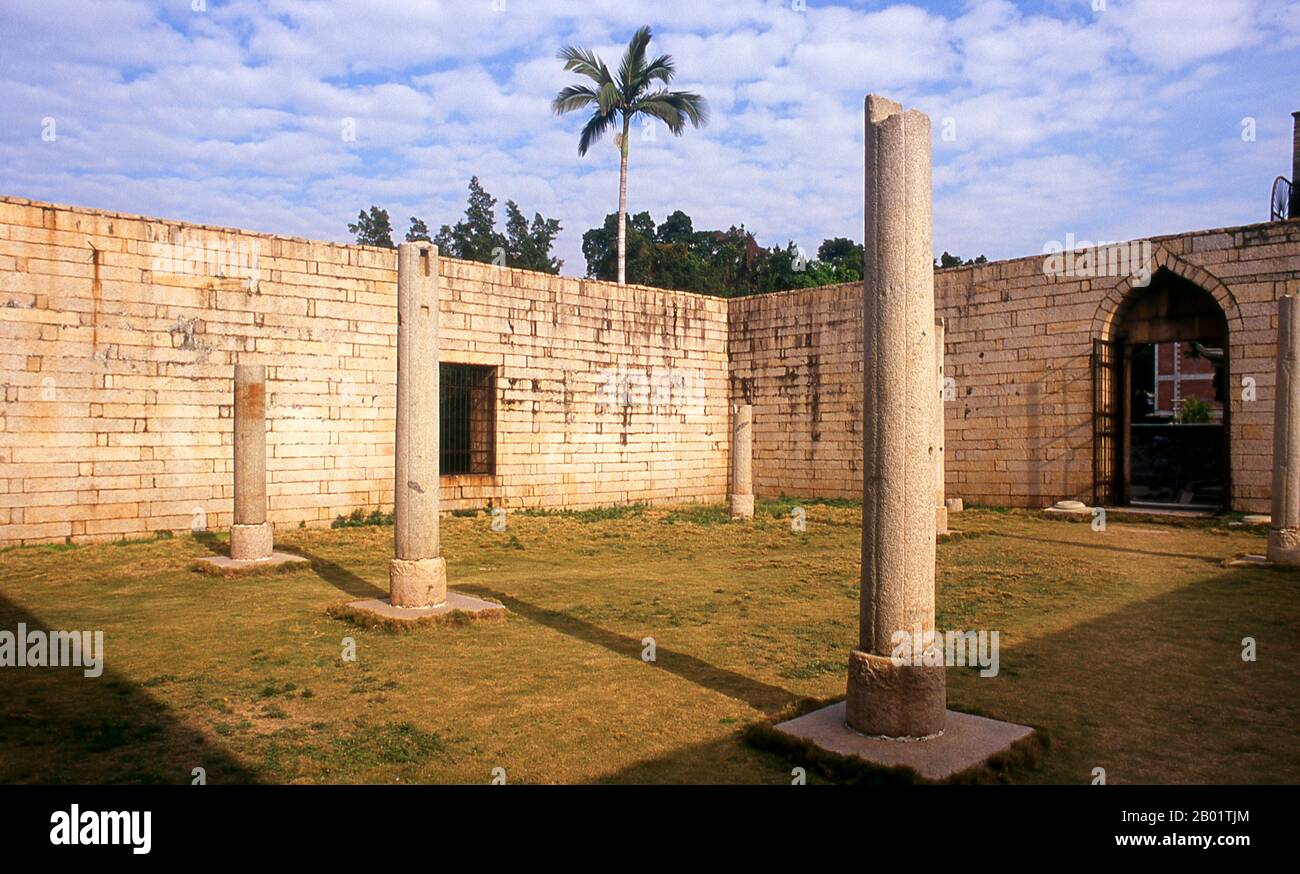 China: The old prayer area, Qingjing Mosque, Quanzhou, Fujian Province ...