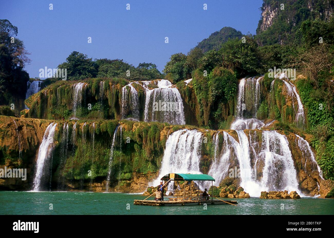 China/Vietnam: Ban Gioc or Detian Falls, on the Vietnamese-Chinese ...