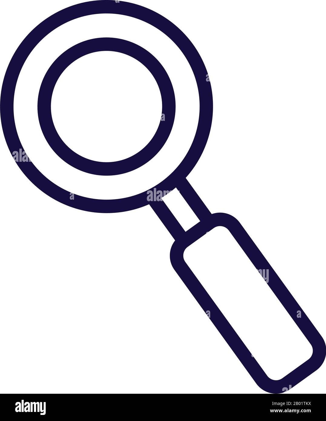 Lupe line style icon design, Tool search magnifying glass zoom lens and ...