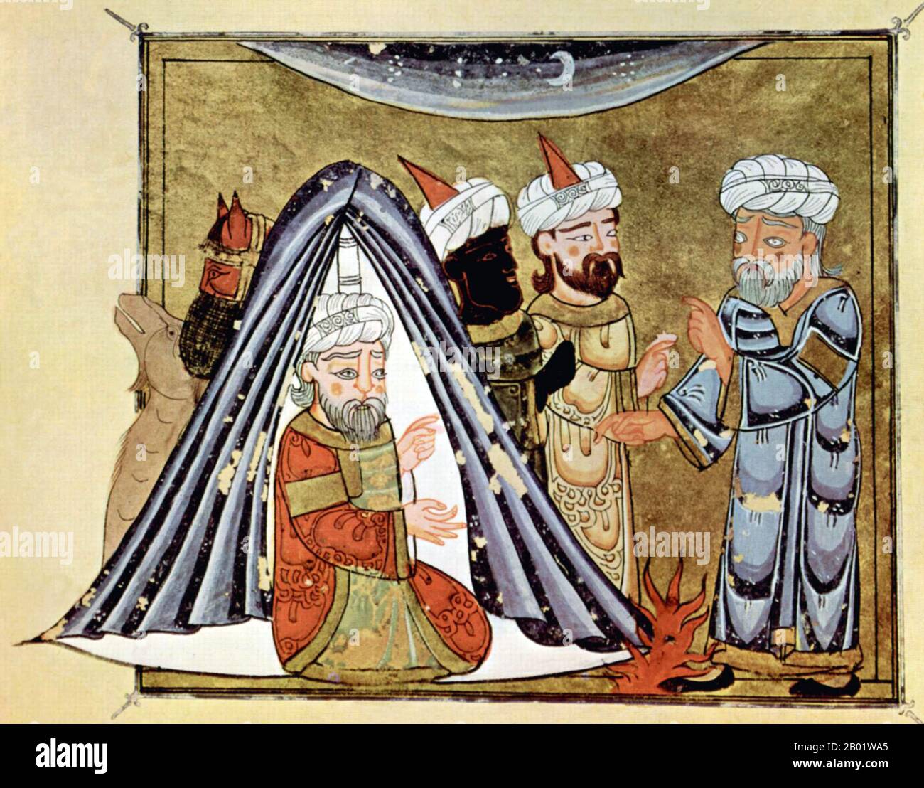 Iraq: Al-Harith the Ghassanid king of the Arabs in Arab folktales and ...