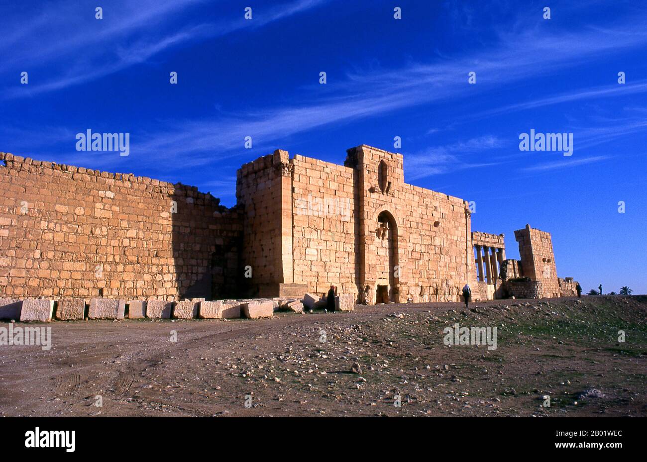 Syria: The Temple of Bel, Palmyra. The Temple of Bel, consecrated to ...