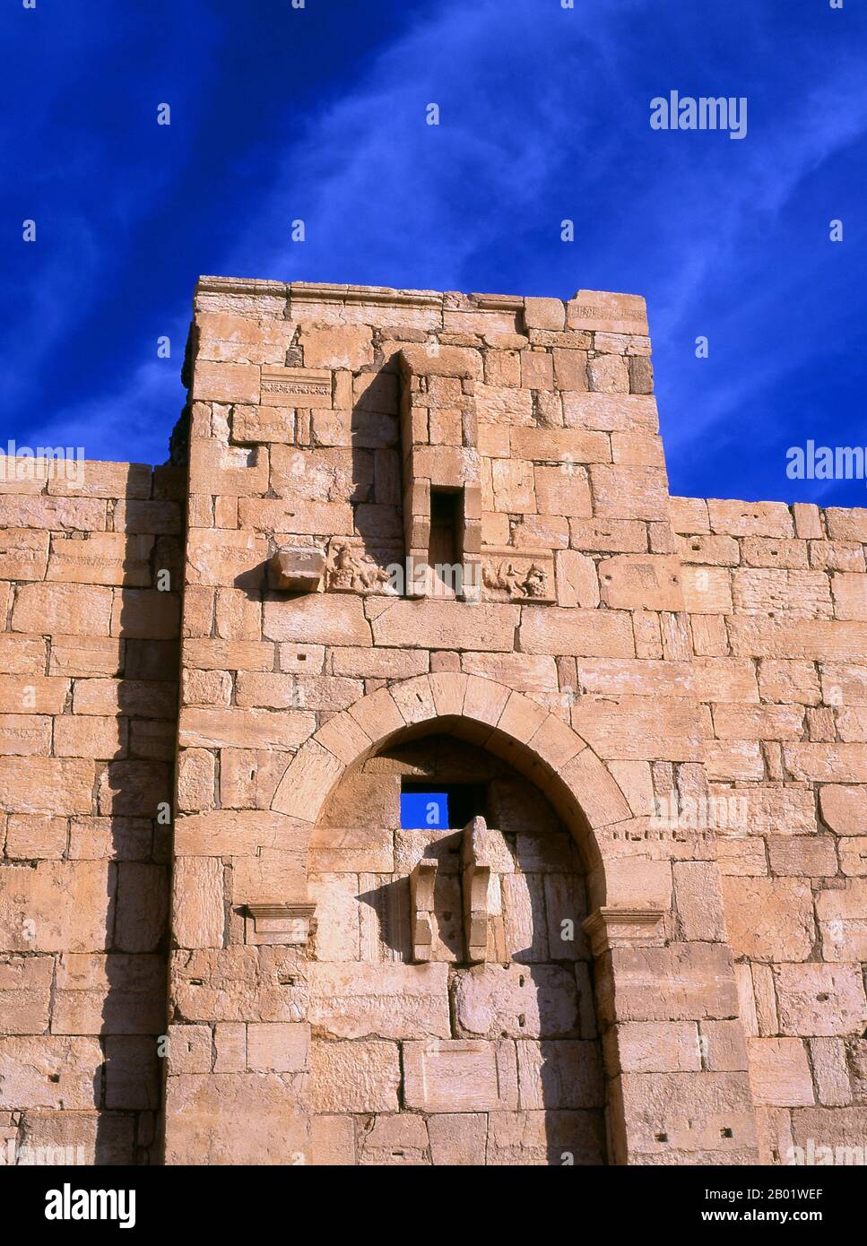 Syria: The Temple of Bel, Palmyra. The Temple of Bel, consecrated to ...