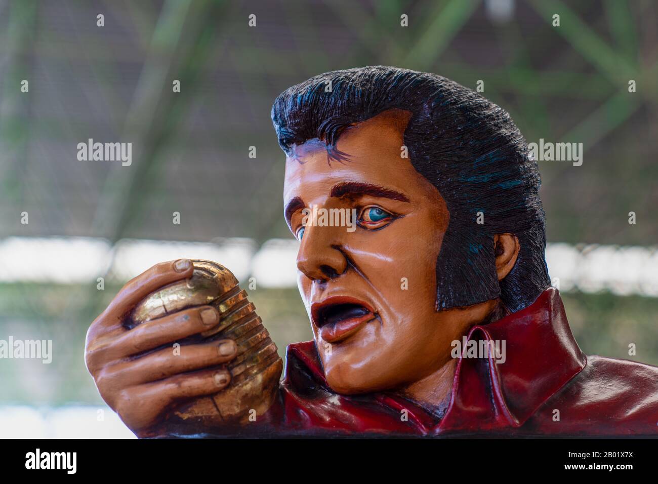 Ankara/Turkey - September 01 2019: Tiny Elvis Presley Figurine in ...