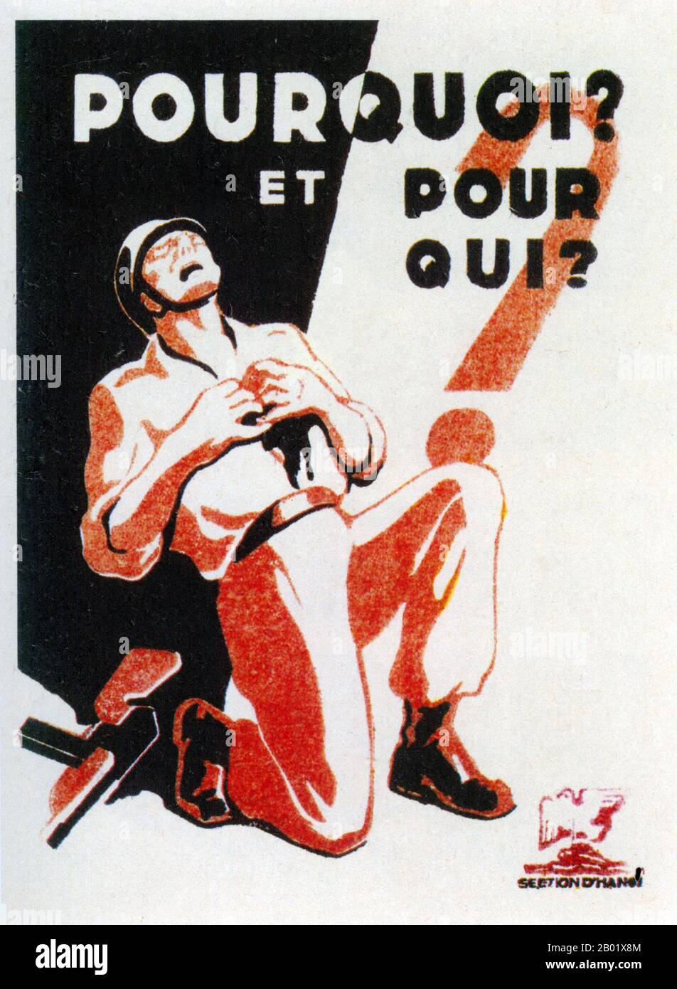 Vietnam war propaganda poster indochine hi-res stock photography and ...