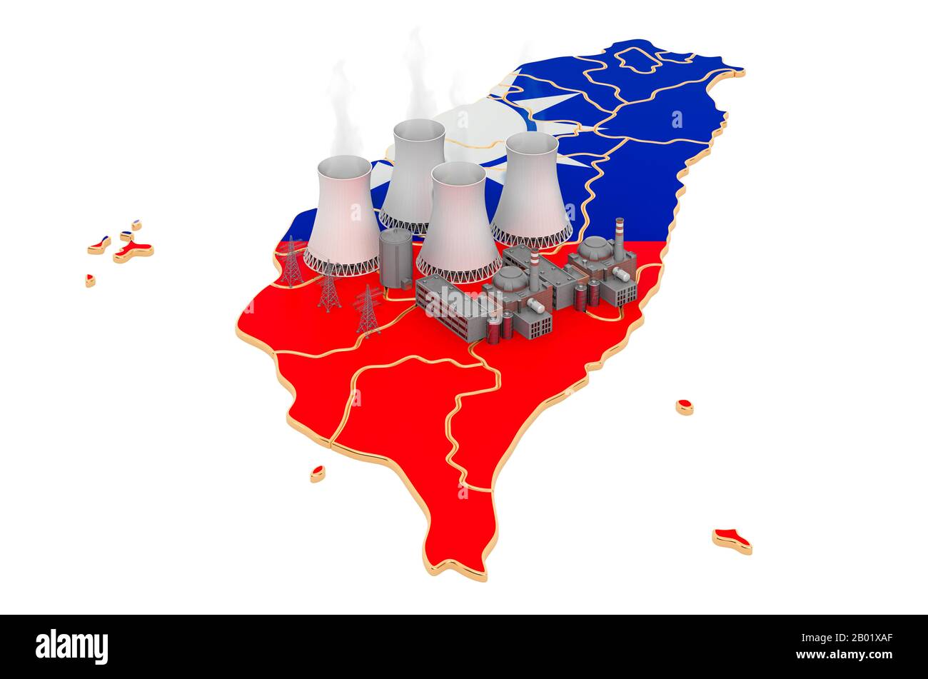 Taiwán nuclear Cut Out Stock Images & Pictures - Alamy