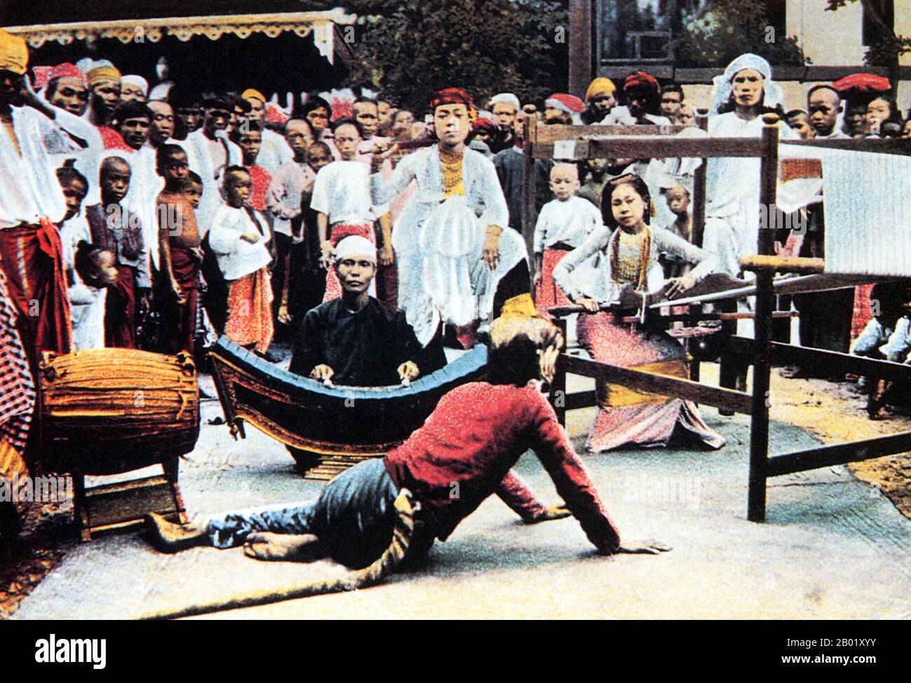 Traditional burmese musical instrument hi-res stock photography and ...