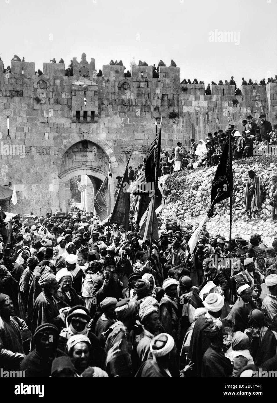 1920 nebi musa riots hi-res stock photography and images - Alamy