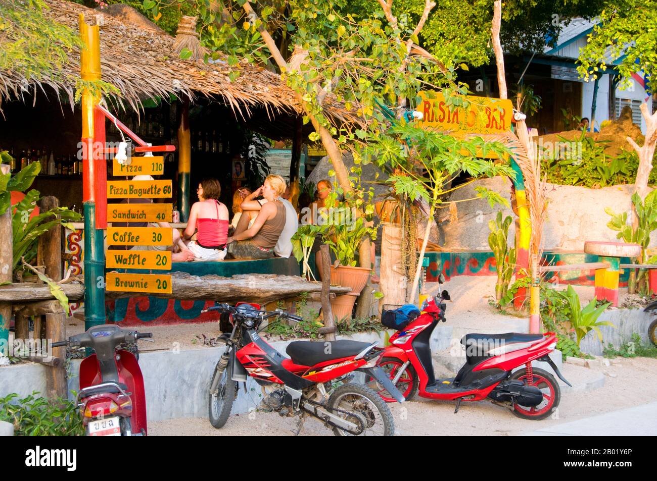 Thailand: Rasta Bar, Ao Chalok Ban Kao, Ko Tao (Turtle Island ...