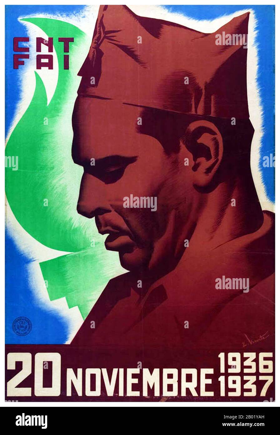 Cnt, the spanish civil war Cut Out Stock Images & Pictures - Alamy